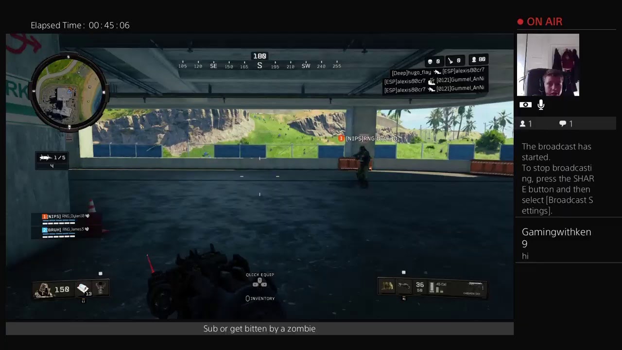 Practicing on bo4 - YouTube