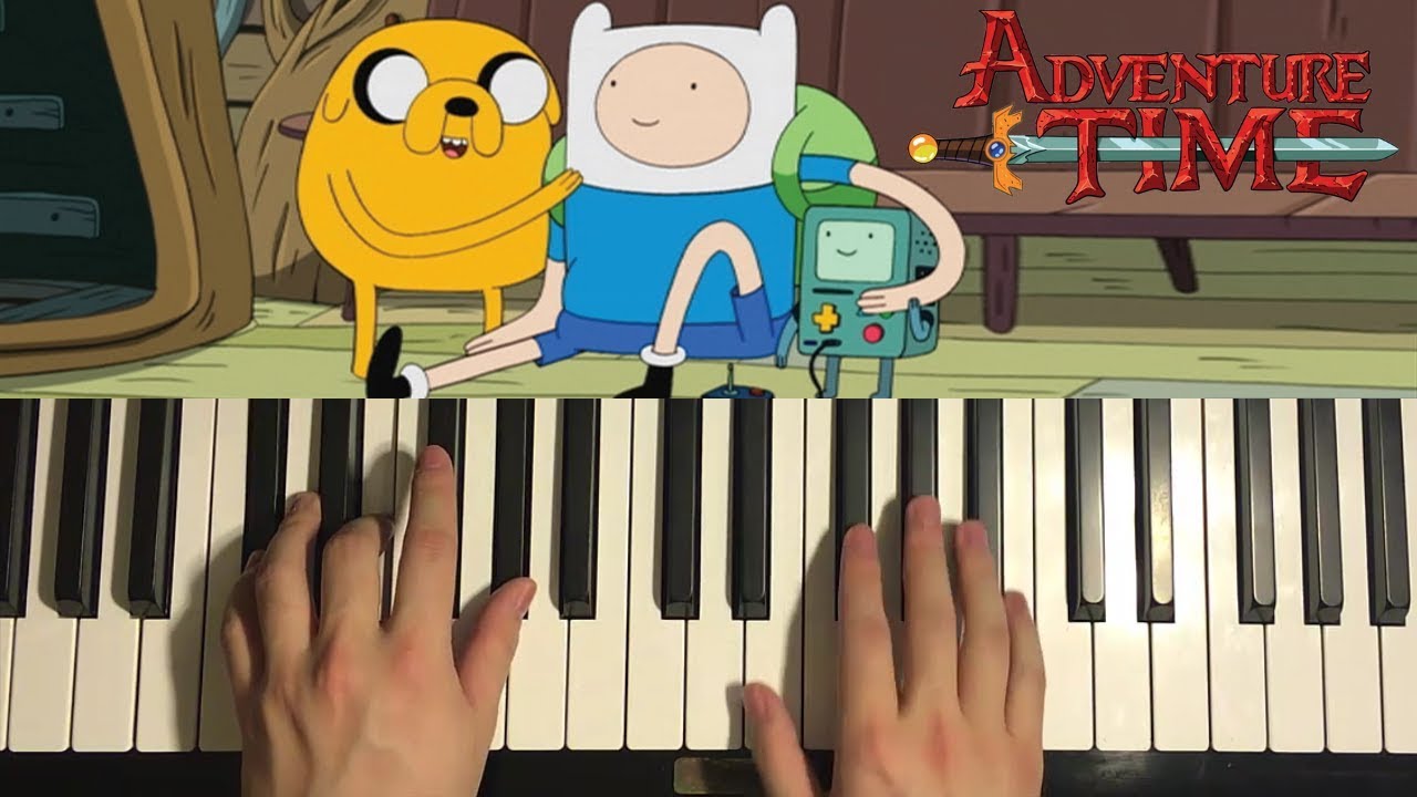 HOW TO PLAY - Adventure Time - Come Along With Me (Piano Tutorial ...