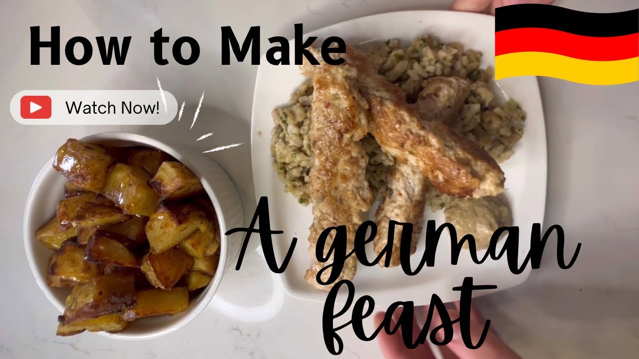 How To make a German Feast! (Full recipes In description below) you ...