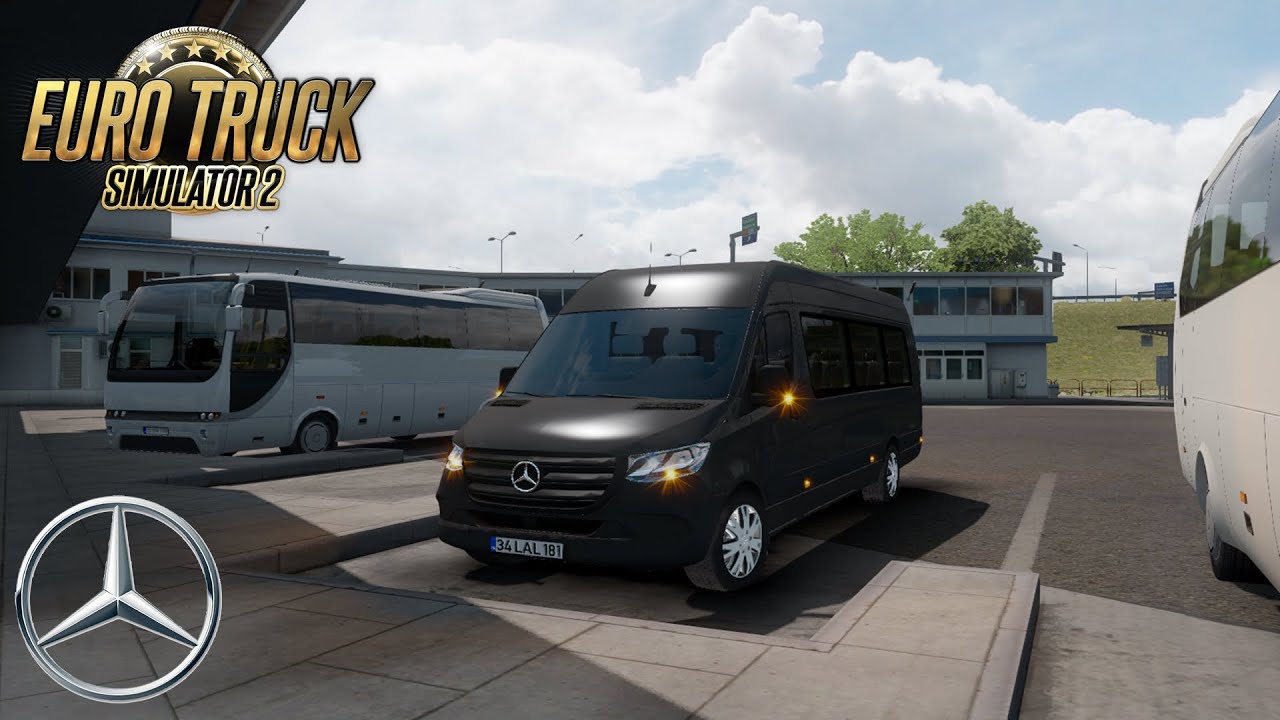 [ETS 2 1.37 MOD] Mercedes-Benz Sprinter 2019 / Euro Truck Simulator 2 ...
