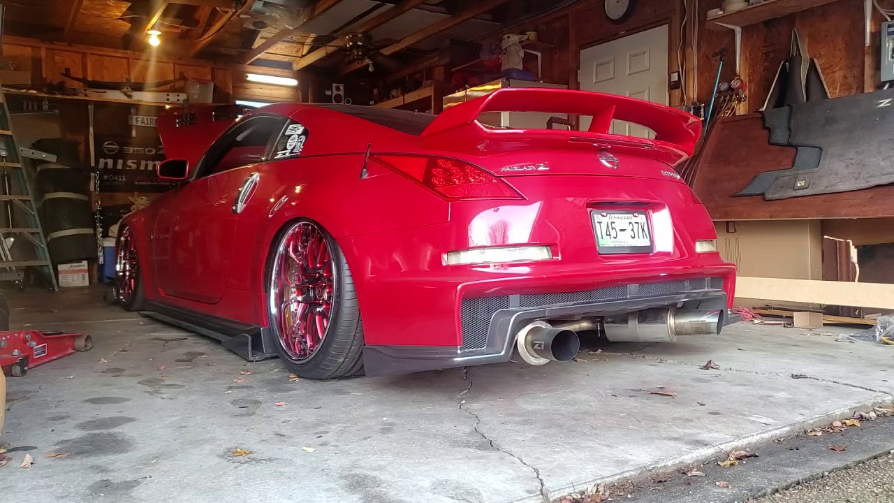 Nissan 350z Nismo exhaust sound #2 - YouTube