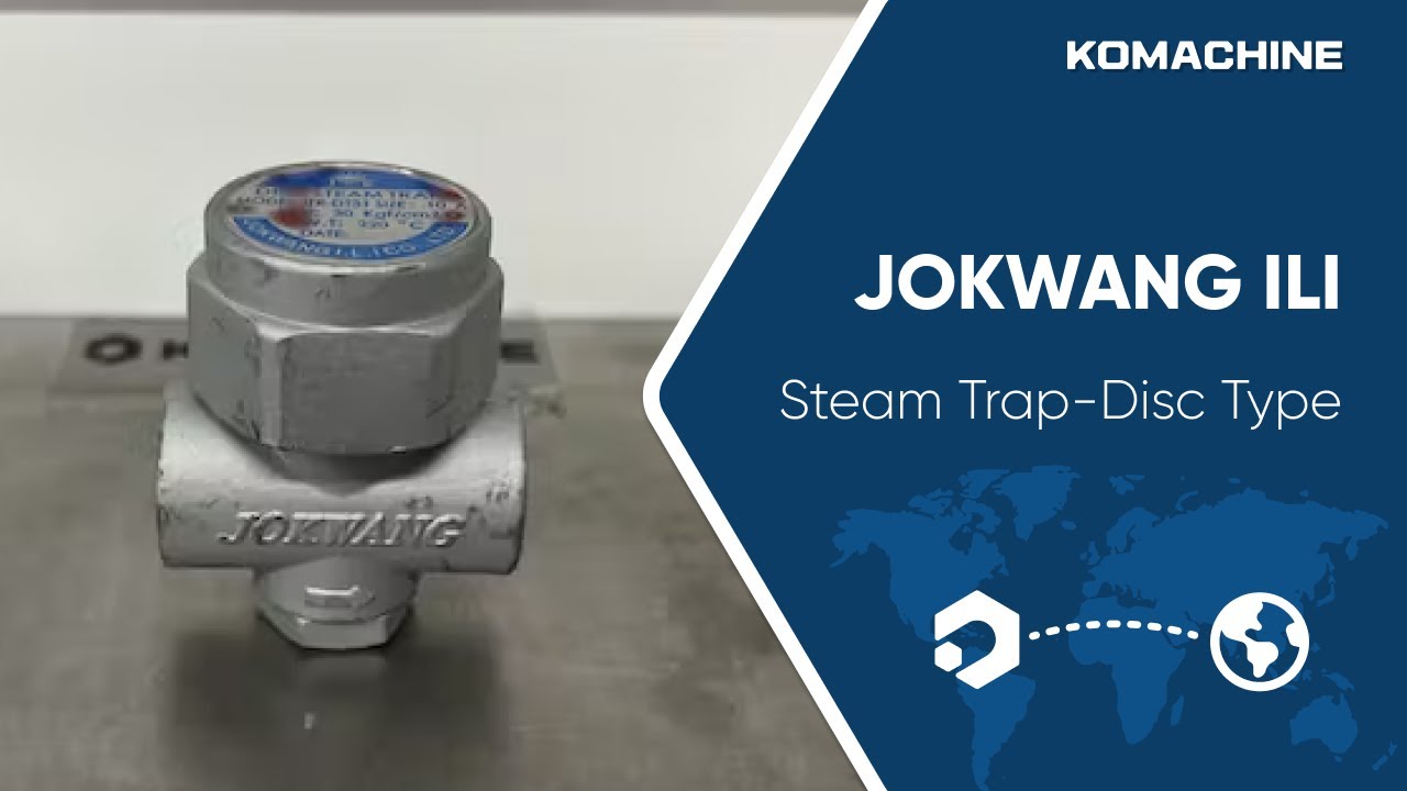 JOKWANG ILI / Steam Trap-Disc Type (JTR-DT31) / INV-02612 - YouTube