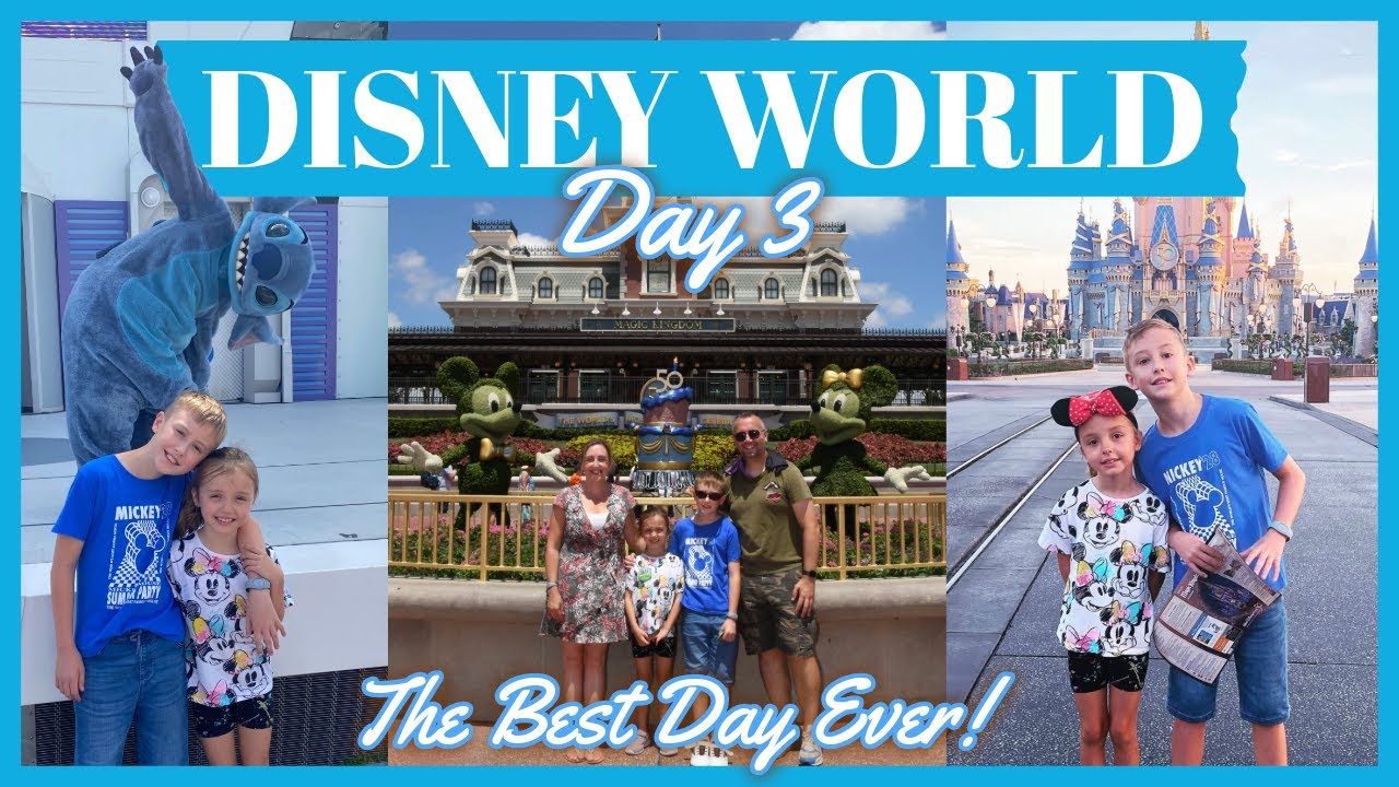 Disney World Vlog 🙌 The BEST DAY to visit Magic Kingdom - YouTube