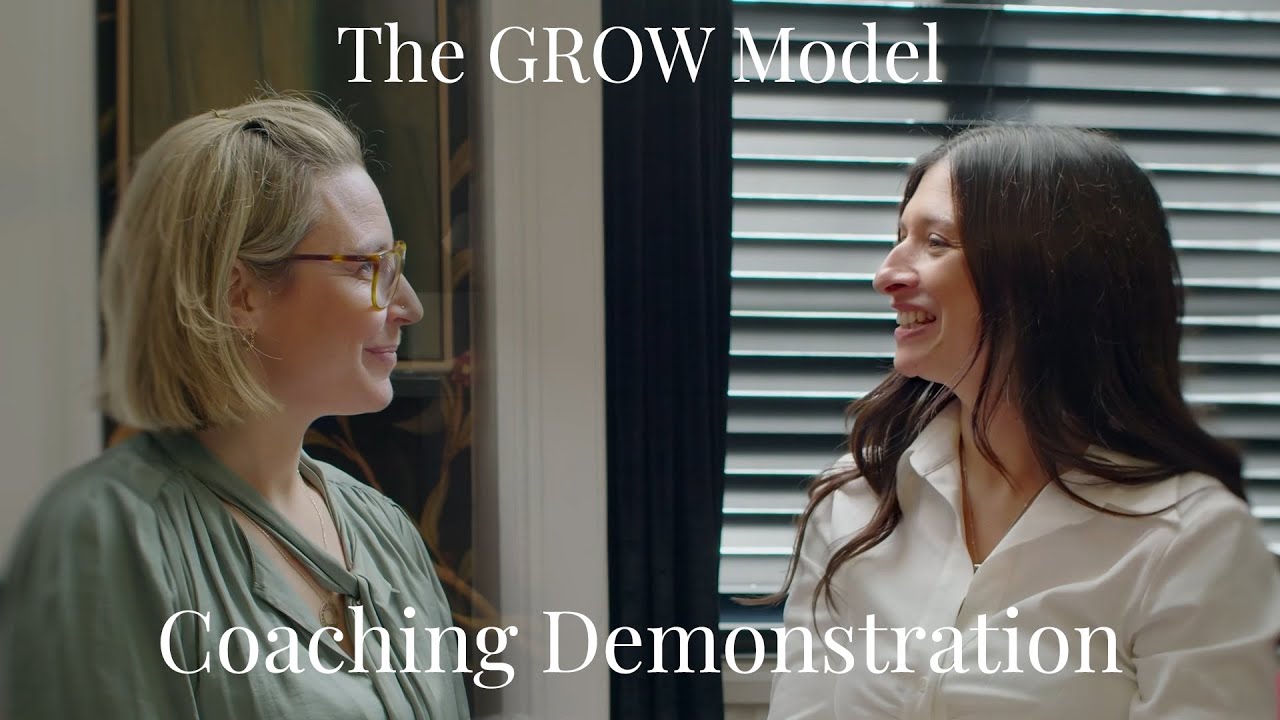 How to use The GROW Model Coaching Demonstration - YouTube