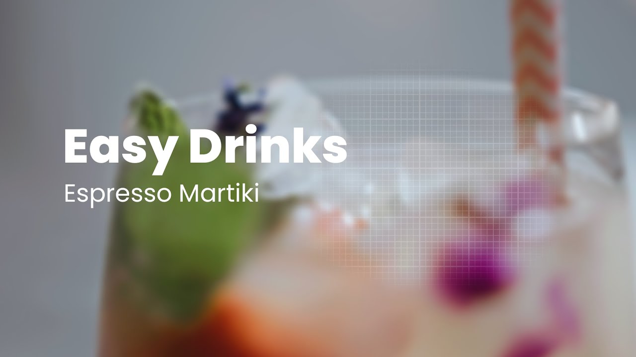 Easy Drinks - recept na Espresso Martiki - YouTube