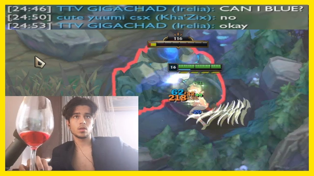 GIGACHAD asks for Blue Buff - YouTube