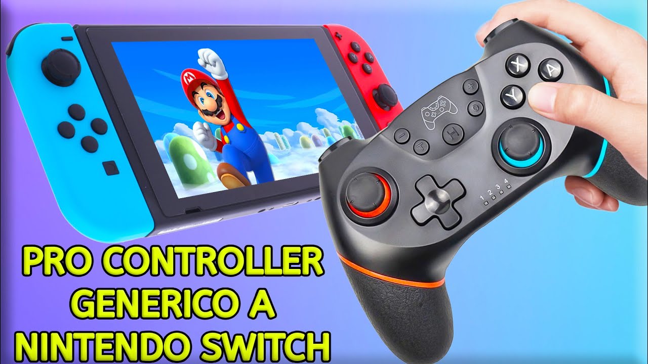CÓMO CONECTAR CONTROL GENÉRICO A NINTENDO SWITCH - YouTube