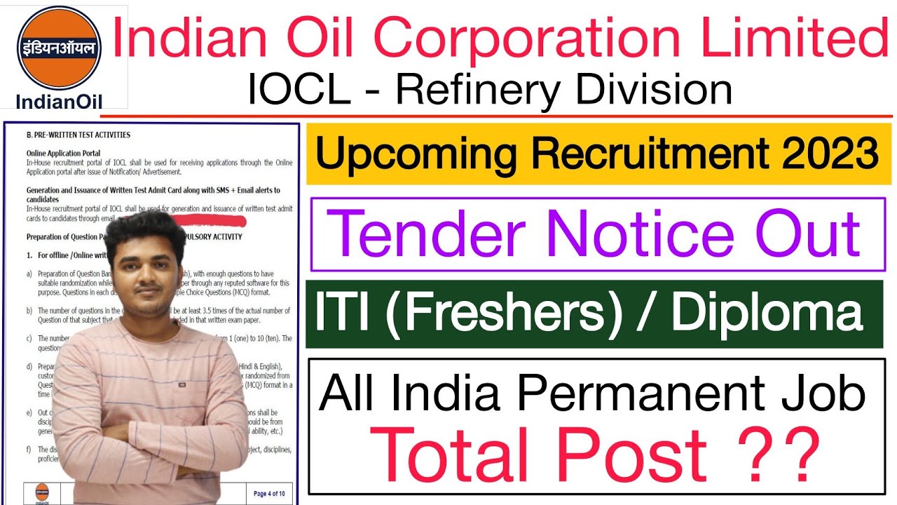 IOCL Refinery Division Upcoming Recruitment 2023 | IOCL Refinery ...