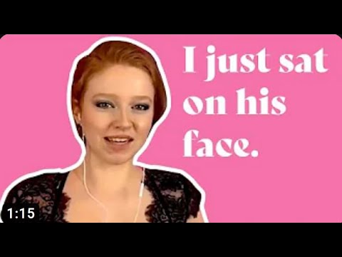 I sat on his face while on a train trip and i enjoyed it...Subscribe For More