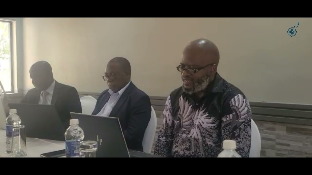 ZimStats director general Taguma Mahonde gives a GDP statistics update ...