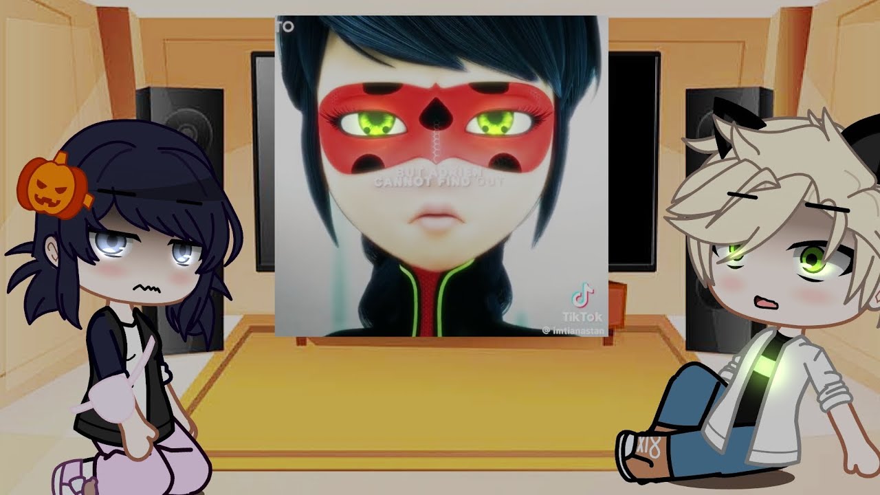 mlb react to london special 1/? gacha life Miraculous Ladybug and Cat ...