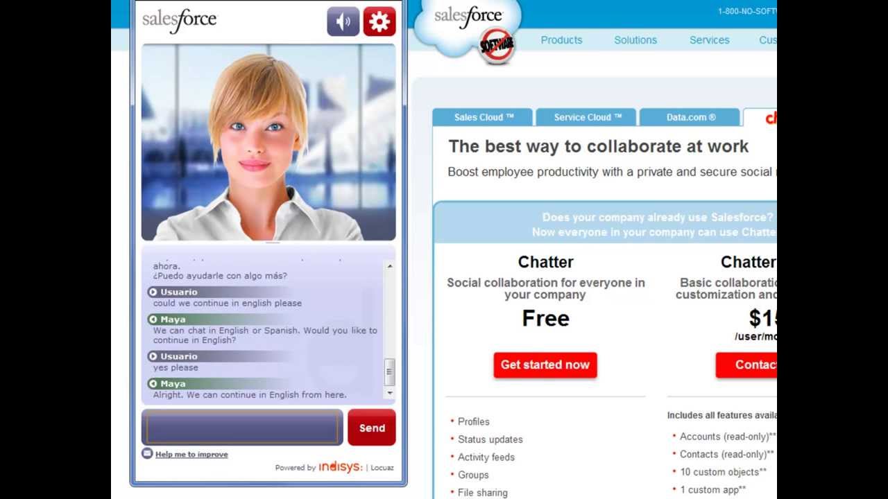 Self Service and Web Chat with a Generation 5 Virtual Assistant Avatar ...