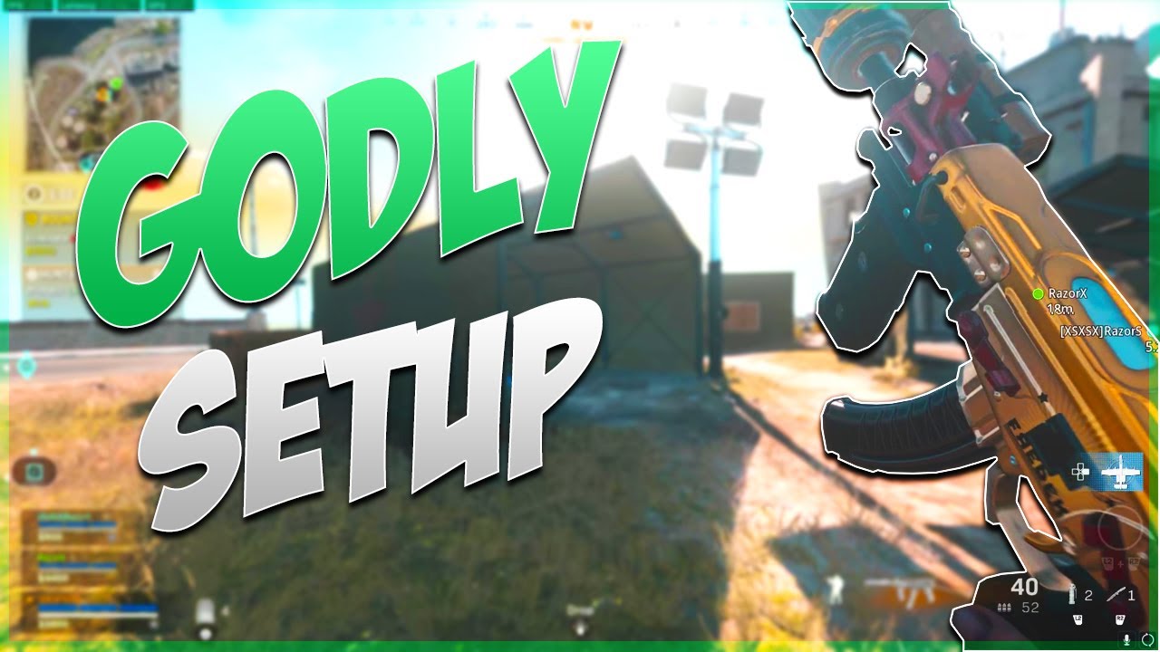 GODLY Setup For REBIRTH ISLAND On Warzone!! (Best Weapon Class Setup ...