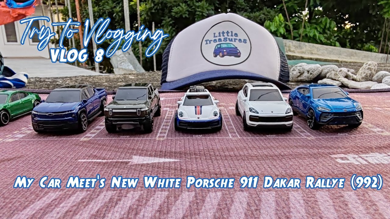 VLOG 8 - My Car Meet's New White Porsche 911 Dakar Rallye (992) - YouTube