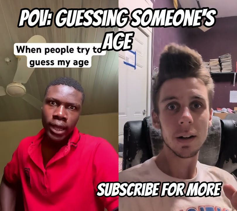 POV: Guessing Someone's Age #duet #jokes #comedy #memes - YouTube