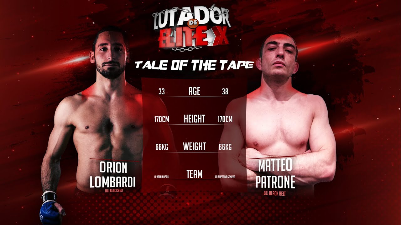 Matteo Patrone vs Orion Lombardi | Lutador de Elite X | BJJ Full Fight ...