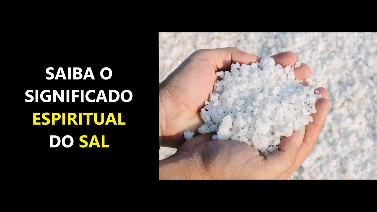 A importância espiritual do sal - YouTube