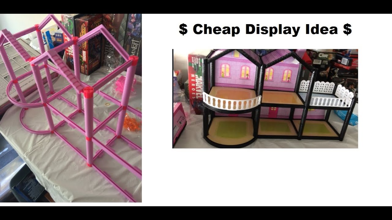 Customizing CHEAP Toy House for Display. - YouTube