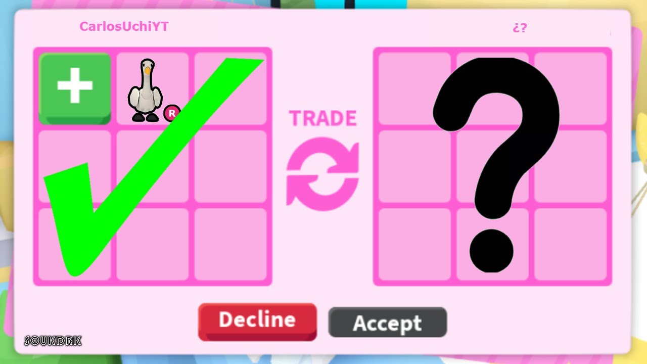 ESTO OFRECEN POR EL CISNE R EN ADOPT ME //ROBLOX - YouTube