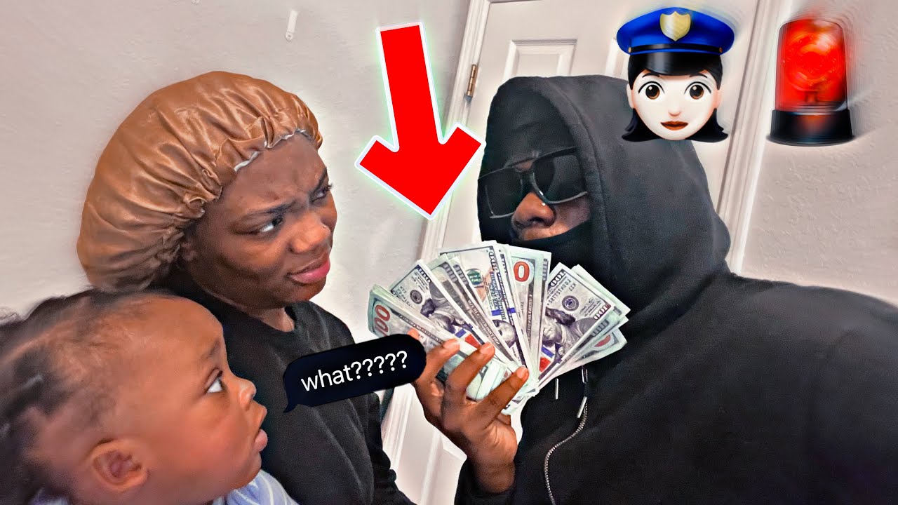 ROBBERY PRANK ON BADDIE *SHE CALLED THE POLICE* 👮🏾 - YouTube