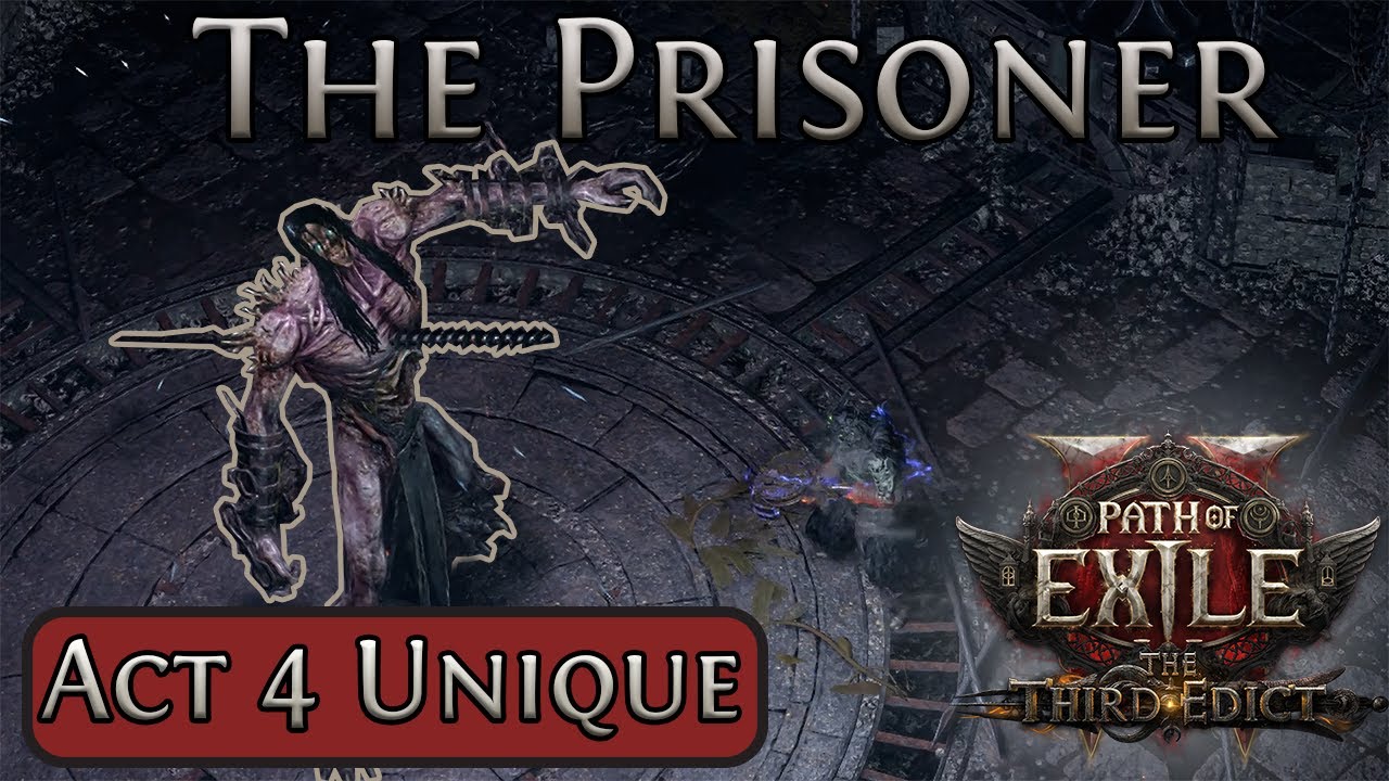 The Prisoner (Act 4 Boss) | Path of Exile 2 - YouTube