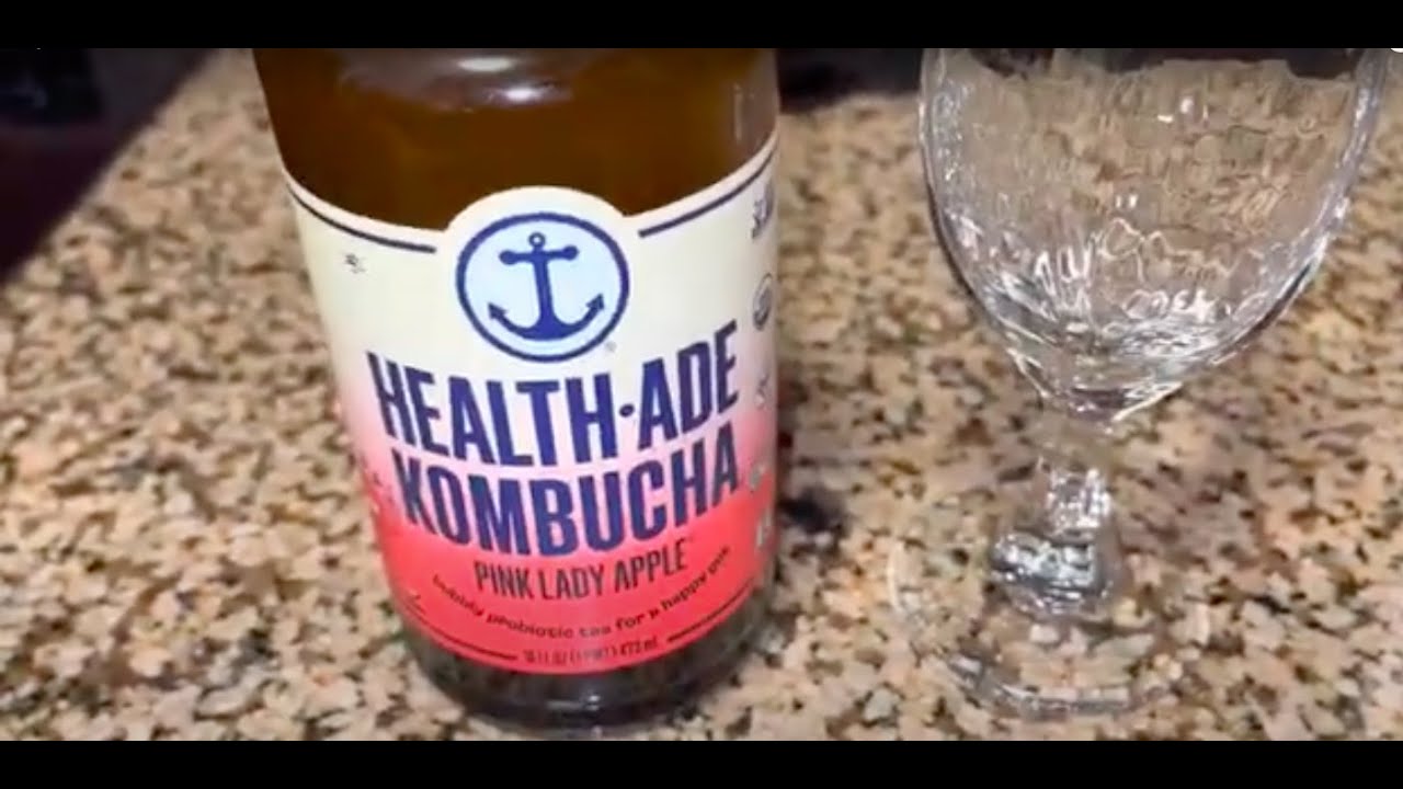 Health-Ade Brand Pink Lady Apple Flavored Kombucha From Wal Mart Taste ...