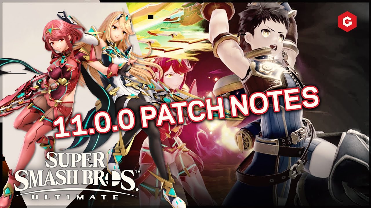 SMASH BROS ULTIMATE 11.0 PATCH NOTES (NERFS AND BUFFS) - YouTube