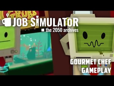 PS4 VR Job Simulator - Gourmet Chef Gameplay - YouTube