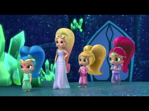 SHIMMER AND SHINE | CAVE MAGIC | cartoon for kids | learning English ...