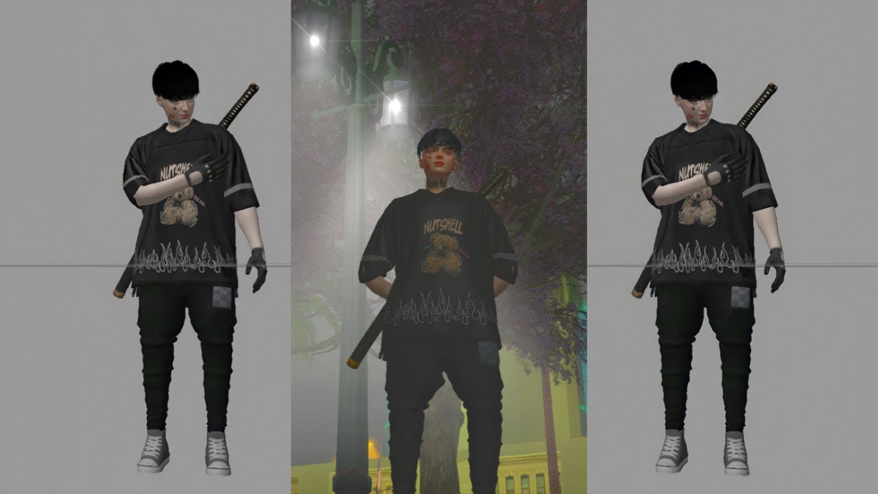 MOD SKIN BY @PangzTripleSix || GTA SA ANDROID || GTA SAMP ANDROID - YouTube