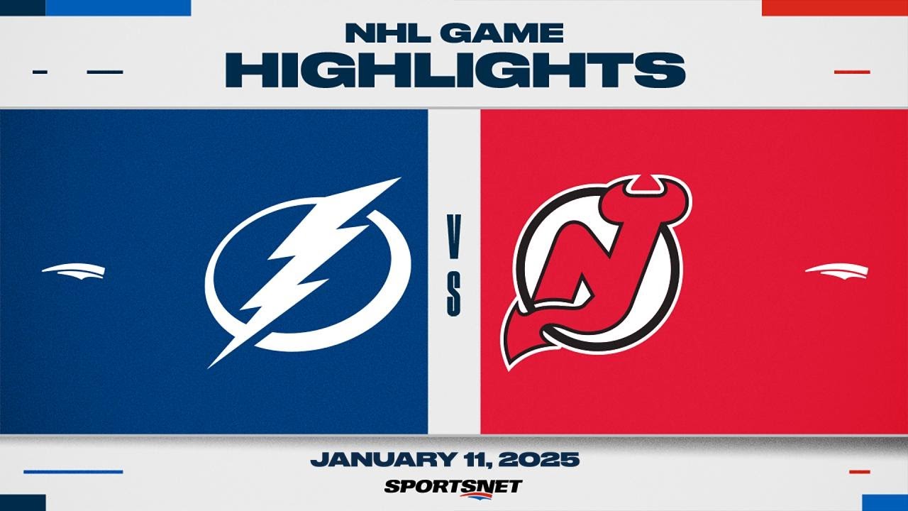 NHL Highlights | Lightning vs. Devils - January 11, 2025 - YouTube