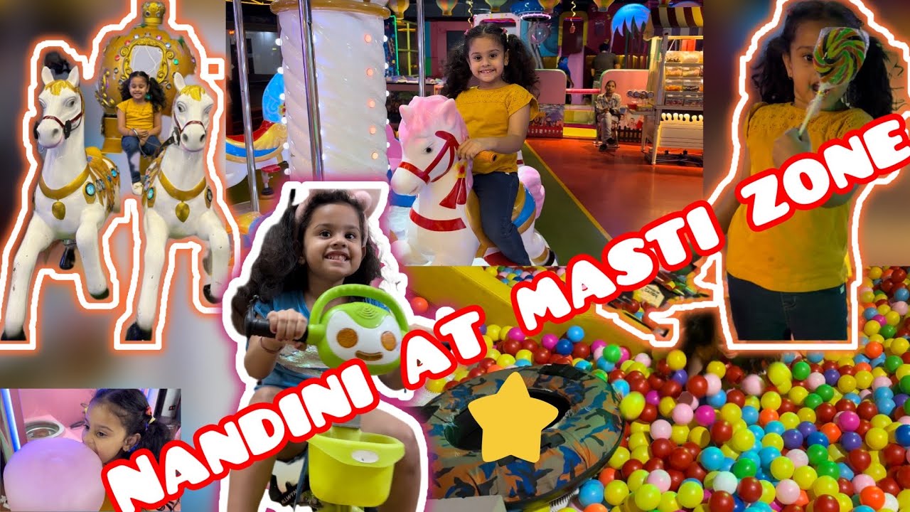 Nandini at Play zone | Entertainment, fun with Games | Kid fun games ...