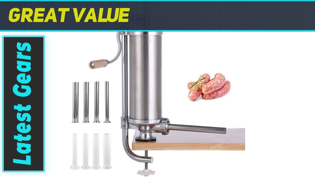 MASTER FENG Sausage Stuffer: The Ultimate Sausage-Making Companion ...