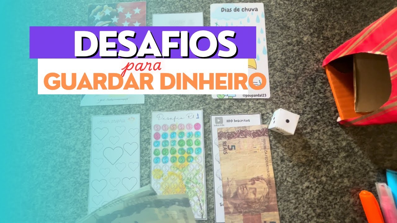 Jogar & Poupar - Desafios Financeiros para juntar dinheiro - YouTube