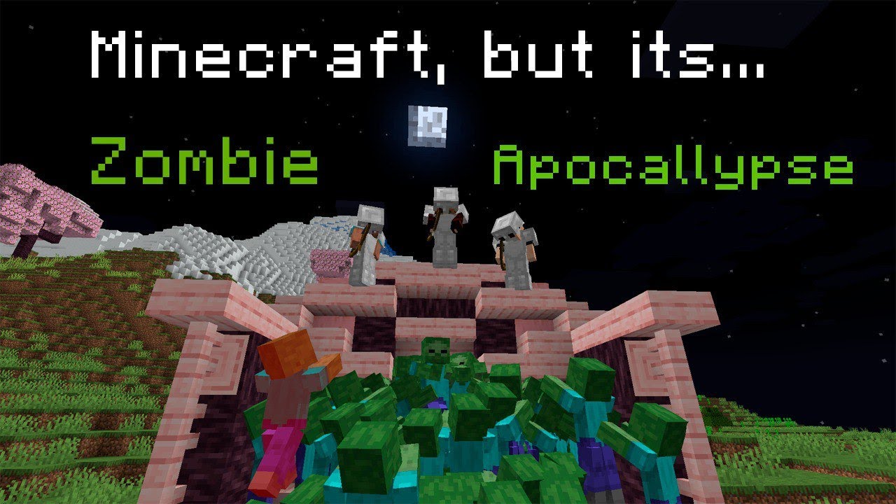 Minecraft, but it's APOCALYPSE - YouTube