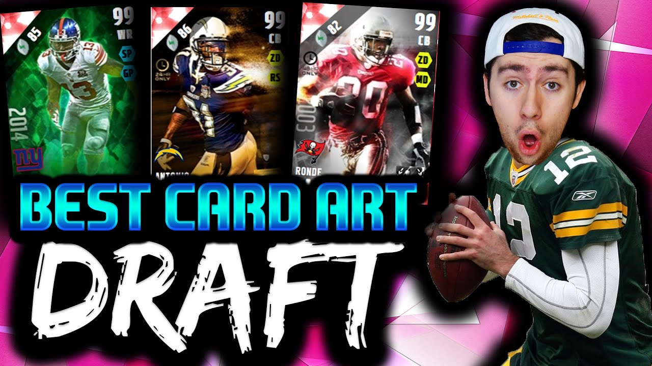 BEST CARD ART DRAFT!! DOPE CARD ART!! | MADDEN 16 DRAFT CHAMPIONS ...