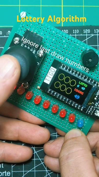 Lottery Machine! Visuino Amazing Project! #arduinouno #arduino - YouTube