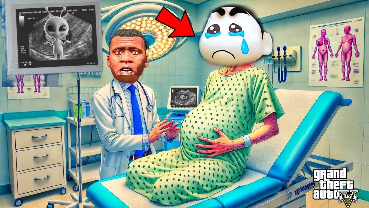 Shinchan Become Pregnant ? Franklin is Shocked in GTA 5 | Gta 5 tamil ...