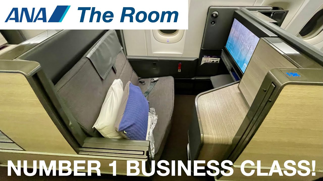 ANA Airlines Business Class "The Room" | ANA 777-300ER London Heathrow ...