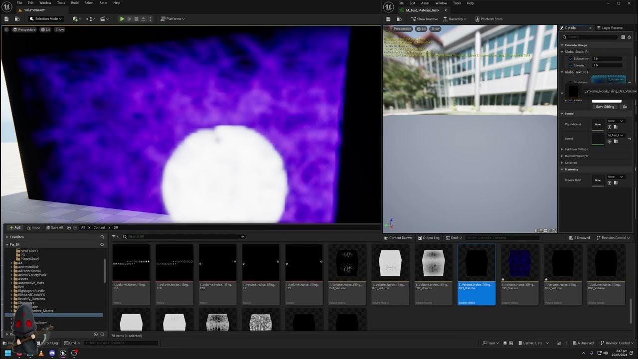 Volume Textures (volumetric) UE5 - YouTube