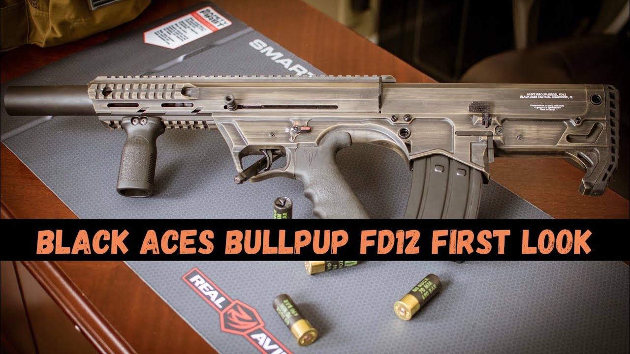 Check out the Black Aces Bullpup FD12 🥵 - YouTube