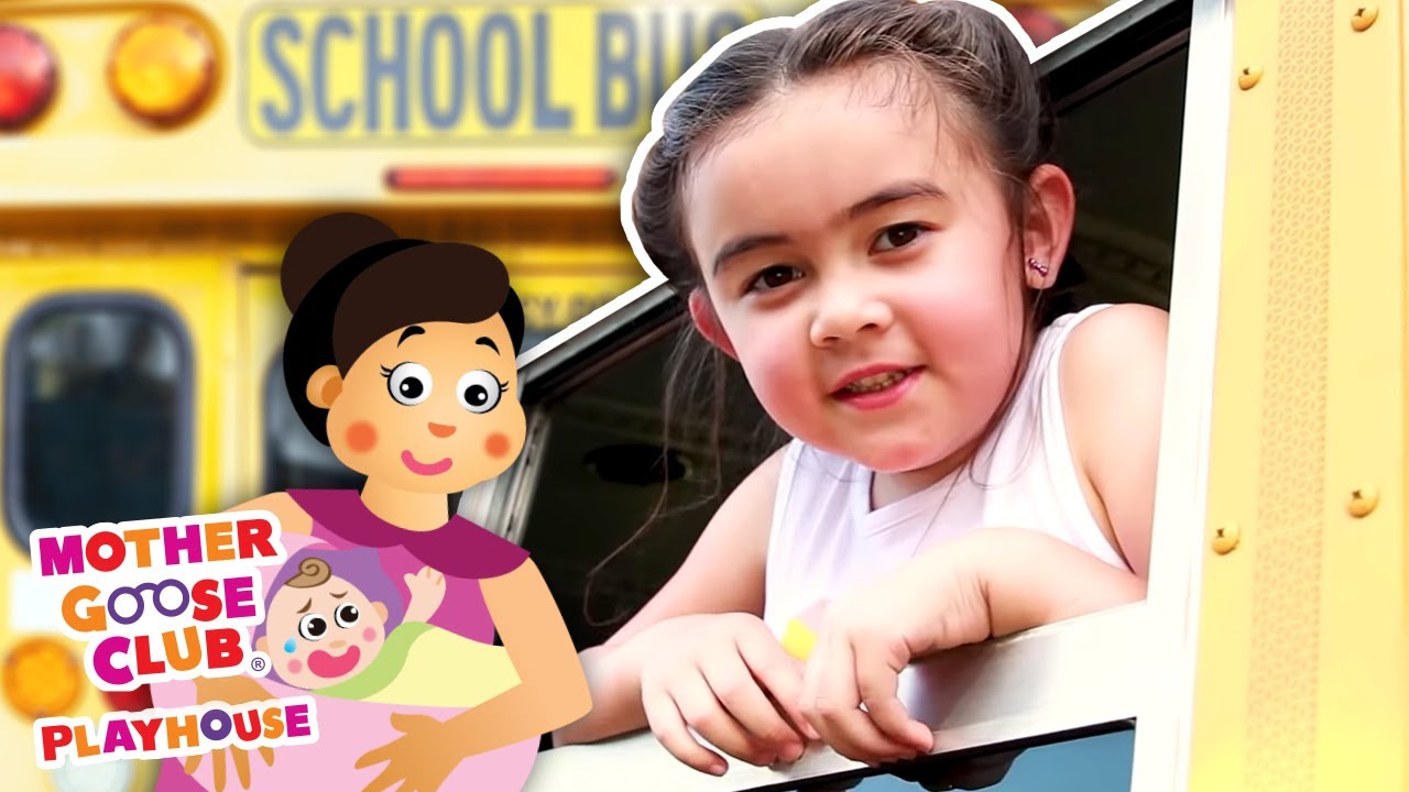 The Wheels on the Bus + More | Mother Goose Club Playhouse Songs ...