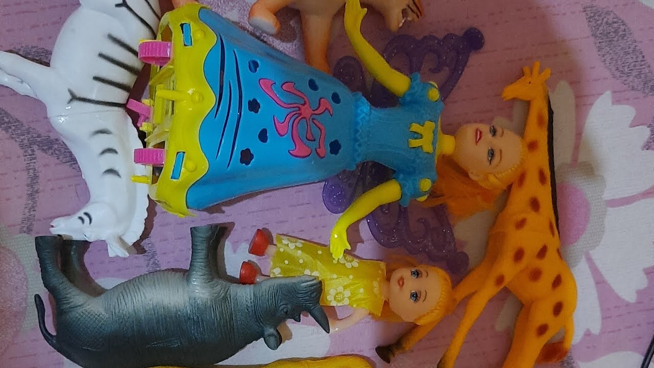 [permainan anak, binatang mainan, hunting, boneka, barbie] 2022 - YouTube