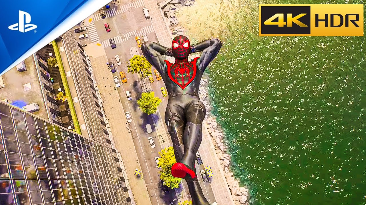 Marvel's Spider-Man 2 Relaxing Smooth Jump & Swing - PS5 4k 60FPS HDR ...