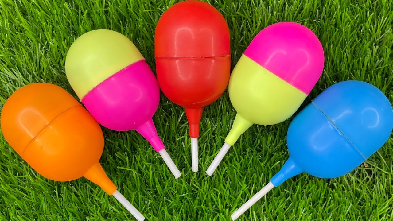 🍭Learn Colors with lollipops and Sweets | Lollipops Unpacking | ASMR ...