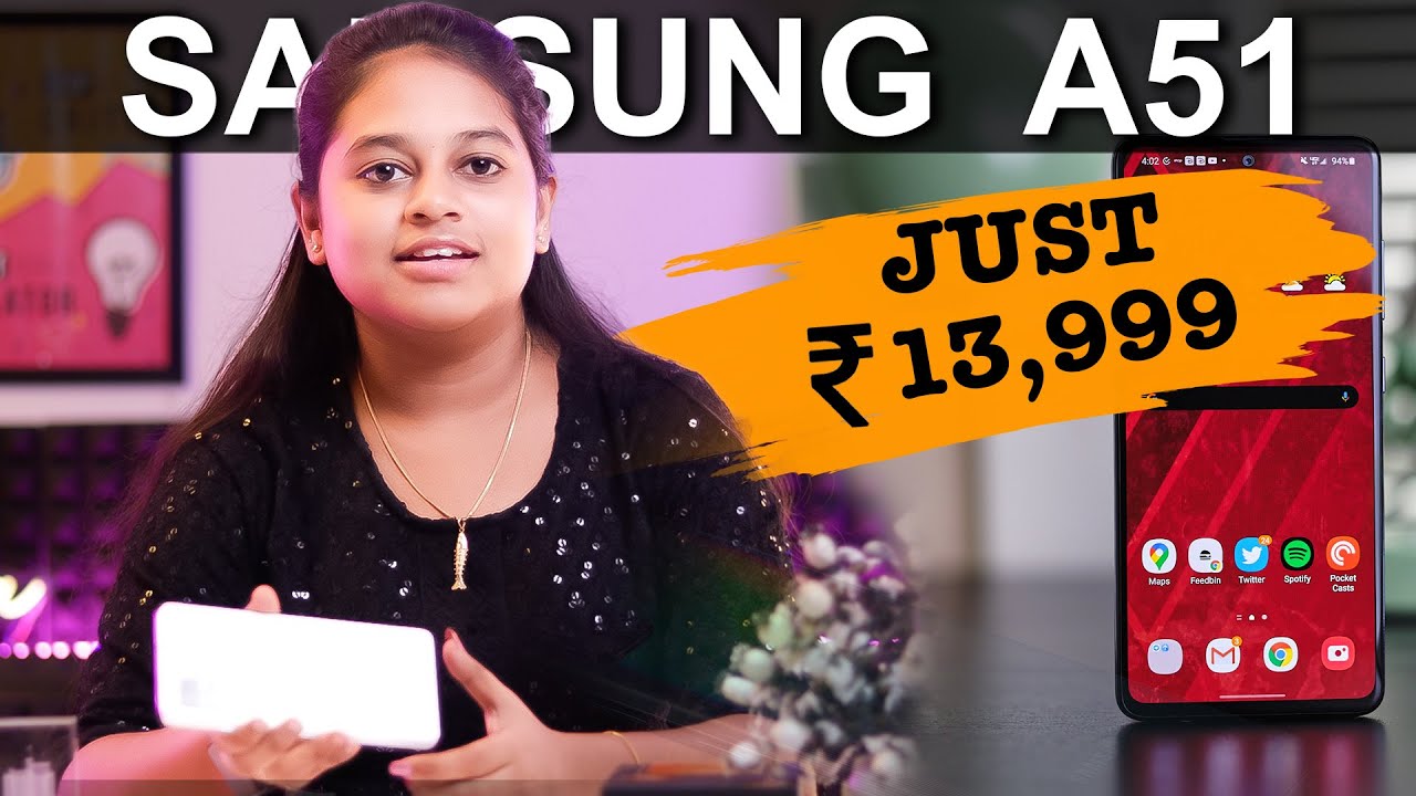 Samsung Galaxy A51 Review | A Flagship Mobile | Unboxing and First ...