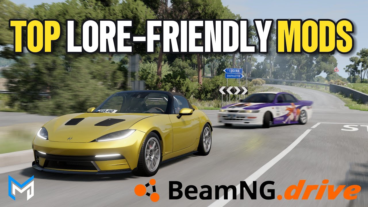 Epic Lore-Friendly BeamNG Car Mods - YouTube