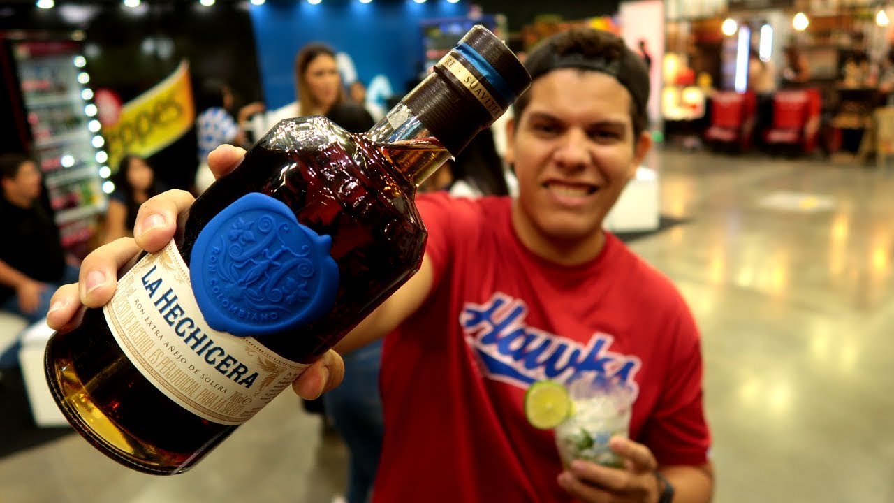 Probé EL MEJOR RON de COLOMBIA 🥃 ExpoDrinks 2019 - YouTube