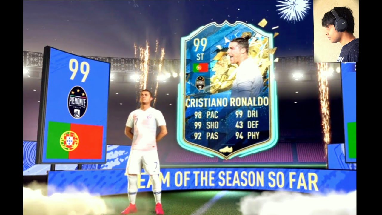 PACKING 99 TOTS RONALDO!?? Division rivals rewards and gameplay - YouTube