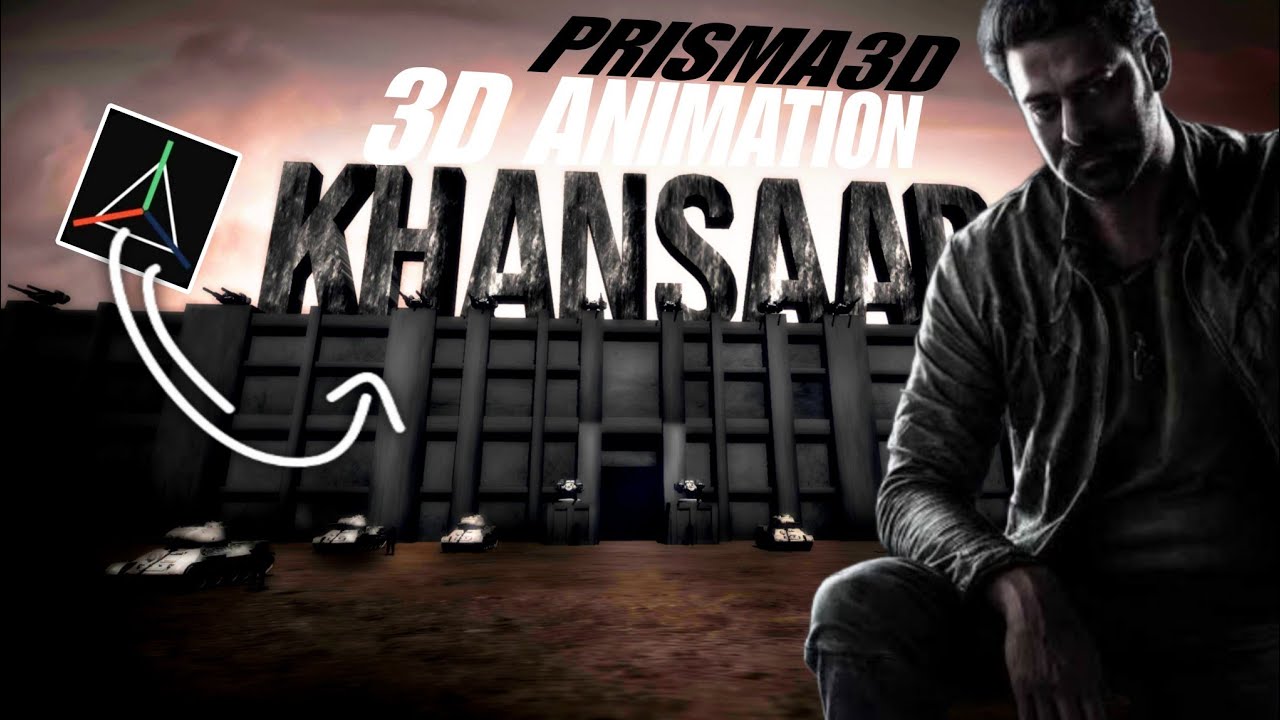 SALAAR City KHANSAAR gate Animation with tutorial/ PRISMA3D/KINEMASTER ...